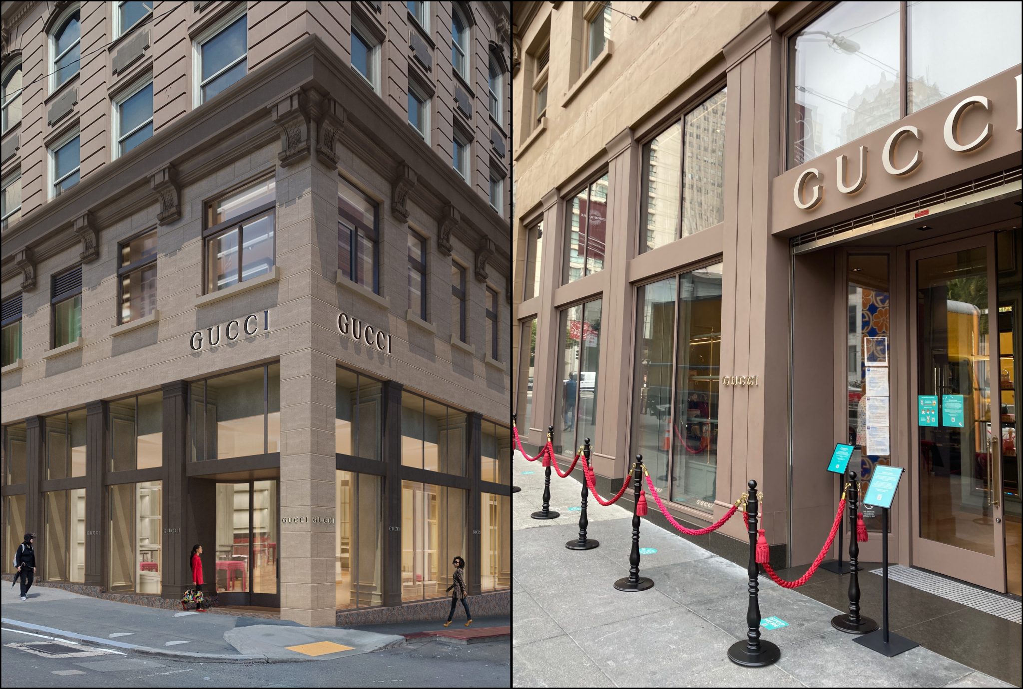 Gucci San Francisco as seen in WWD Magazine – Dickinson Cameron